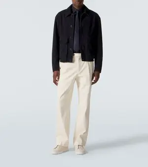 Zegna Cotton-blend Shirt - Blue