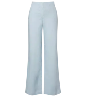 Faithfull The Brand Lulea Linen Wide-leg Pants - Blue