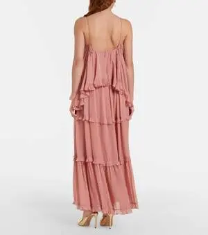 Zimmermann Luna Ruffled Tiered Maxi Dress