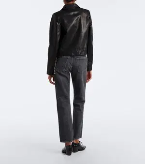 AGOLDE Lana Straight Jeans - Grey