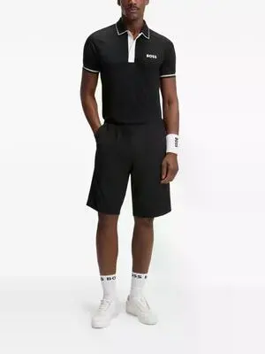 BOSS Short-sleeved Polo Shirt - Black
