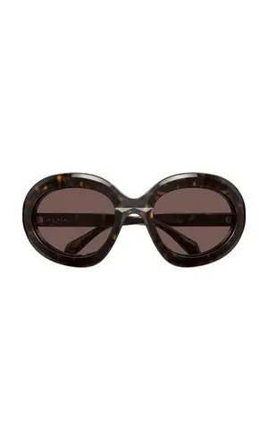 Alaïa Butterfly-frame Sunglasses - Brown