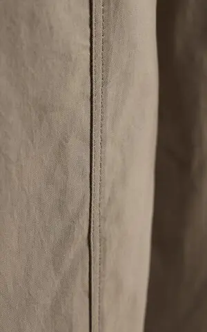 DEIJI STUDIOS Seam Cotton Poplin Trousers