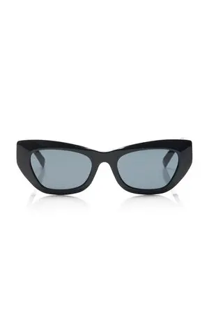 Givenchy City Cat-Eye Acetate Sunglasses Black