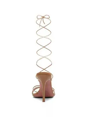 Amina Muaddi Lori Lace-up Sandals