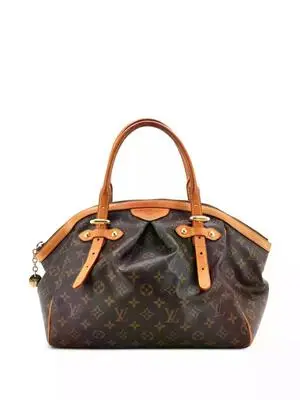 LOUIS VUITTON Tivoli Handbag Monogram Canvas Gm Satchel - Brown