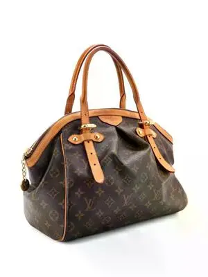 LOUIS VUITTON Tivoli Handbag Monogram Canvas Gm Satchel - Brown