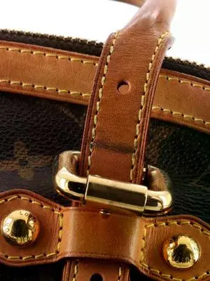 LOUIS VUITTON Tivoli Handbag Monogram Canvas Gm Satchel - Brown