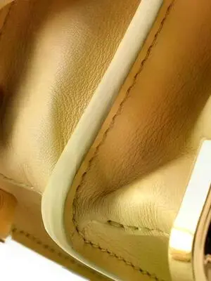 LOUIS VUITTON Dauphine Mini Shoulder Bag Embossed - Yellow