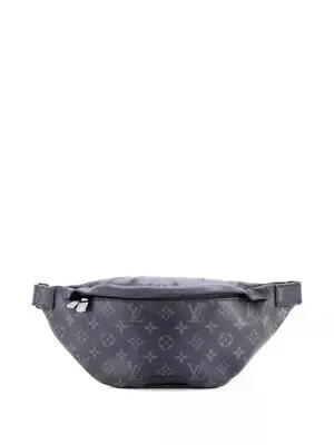 LOUIS VUITTON Discovery Bumbag Monogram Eclipse Canvas Belt Bag - Black
