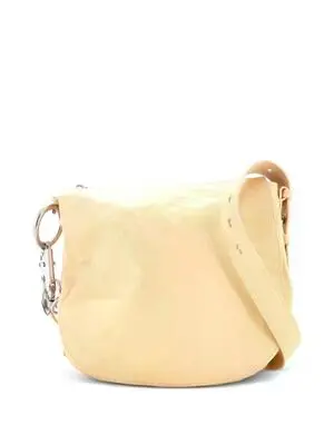 Burberry Knight Leather Small Shoulder Bag - Neutrals