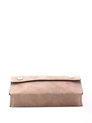 Hermès Nap Wallet Bag Grizzly And Swift Crossbody Bag - Grey