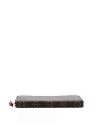 LOUIS VUITTON Clemence Wallet Monogram Canvas Small Wallets - Brown