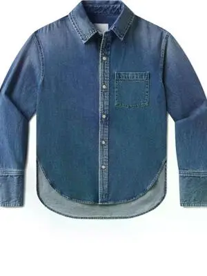 Citizens Of Humanity Button Chest Pocket Denim Shirt