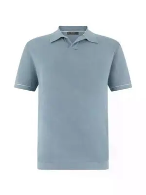 Boggi Milano Polo-collar T-shirt - Blue