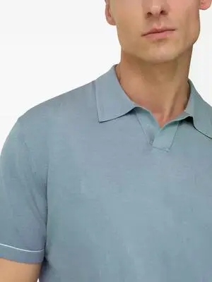 Boggi Milano Polo-collar T-shirt - Blue