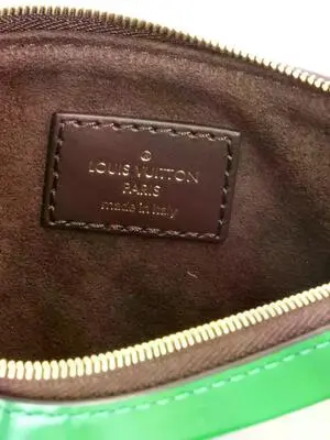 LOUIS VUITTON Lexington Pouch Parisian Street Sign Printed - Brown