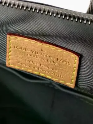 LOUIS VUITTON Zipped Tote Limited Edition Titanium Monogram Canvas Backpack