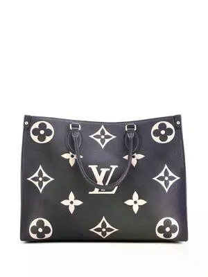 LOUIS VUITTON Onthego Mm Shoulder Bag - Black