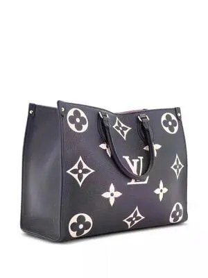 LOUIS VUITTON Onthego Mm Shoulder Bag - Black