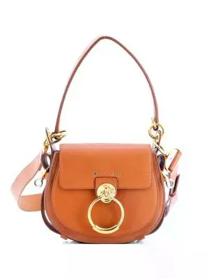 Chloé Tess Small Shoulder Bag - Brown