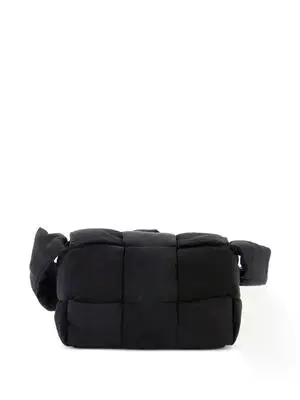 Bottega Veneta Cassette Maxi Intrecciato Nylon Extra Mini Crossbody Bag