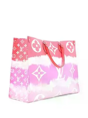 LOUIS VUITTON Onthego Limited Edition Escale Monogram Giant Gm Tote Bag - Multicolour