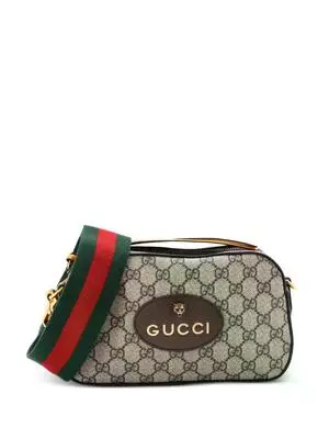 Gucci Neo Vintage Camera Messenger Bag Gg Coated Canvas - Brown