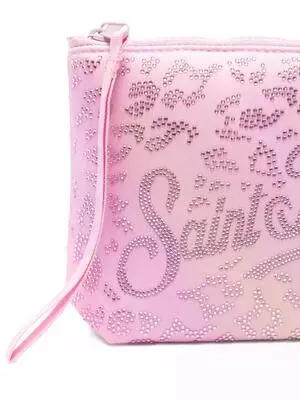 MC2 SAINT BARTH Strass-embellished Clutch - Pink