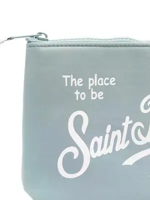 MC2 SAINT BARTH Aline Zip Clutch - Blue