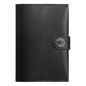Hermès R.M.S. Leather Passport Holder - Black