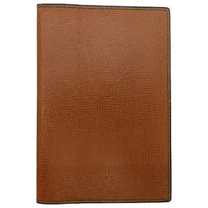 VALEXTRA Leather Passport Holder - Brown