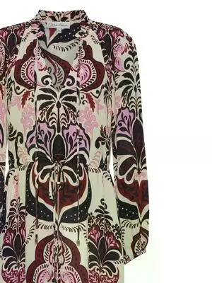 Cara Cara Geometric-print Day Dress