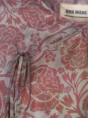 UMA WANG Floral Knitwear - Red