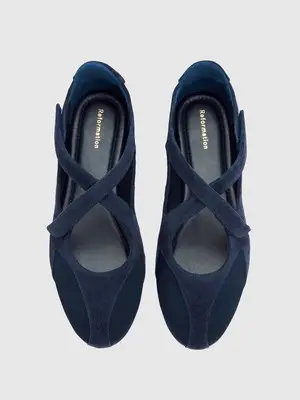 Reformation Round Toe Flats For Women
