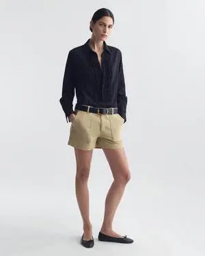 NILI LOTAN Nathael Ruffle Shirt