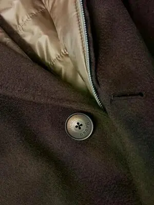 Herno Single-breasted Coat - Brown