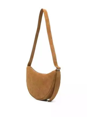 Sandro Small Zipped Split Leather Hobo