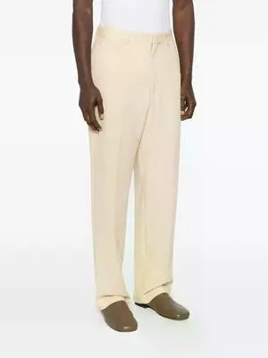 Sandro Concealed-fastening Trousers - Neutrals