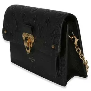 LOUIS VUITTON Monogram Empreinte Vavin Pm - Black