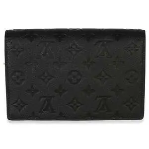 LOUIS VUITTON Monogram Empreinte Vavin Pm - Black