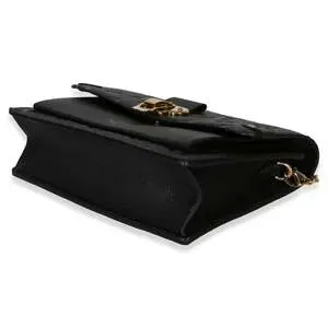 LOUIS VUITTON Monogram Empreinte Vavin Pm - Black