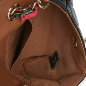 Chanel Quilted Lambskin Ribbon Chain Coco Flap Bag