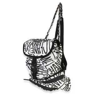 Chanel Nylon Coco Neige Backpack