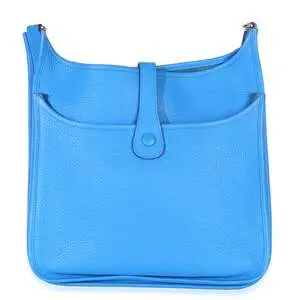 Hermès Evelyne Gm Shoulder Bag - Blue