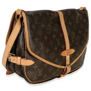 LOUIS VUITTON Monogram Canvas Saumur 30