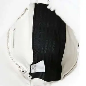 Prada Shearling Patchwork System Flap Bag