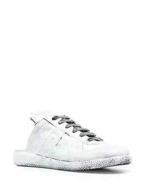 MAISON MARGIELA Replica Cut-out Paint-effect Sneakers