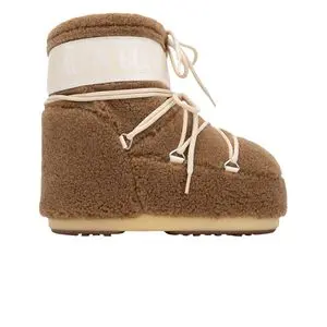Moon Boot Icon Fleece Low Boots - Brown