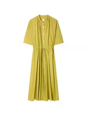 Paul Smith Gathered Shirt Dress - Yellow